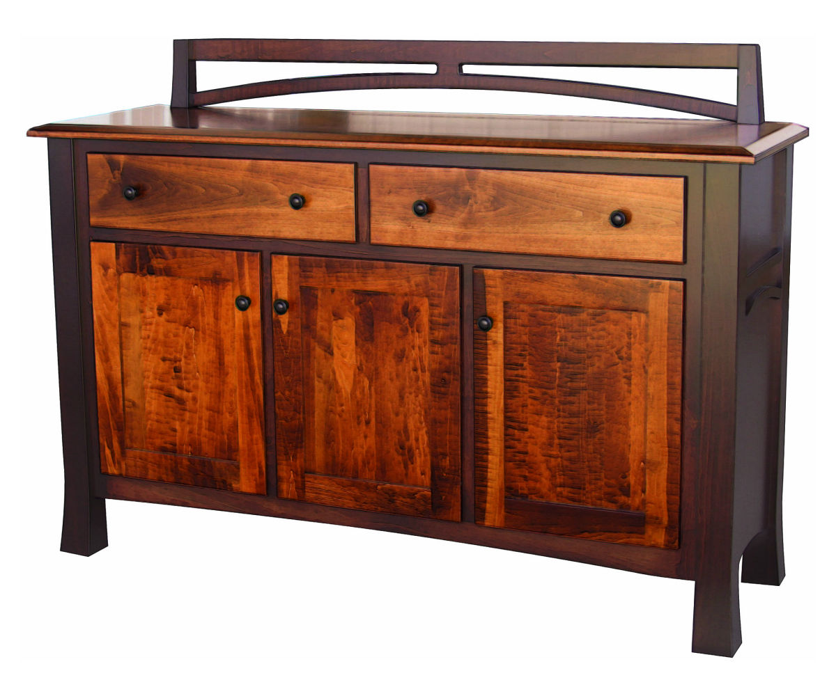 Madison Buffet With Backsplash | The Wood Carte