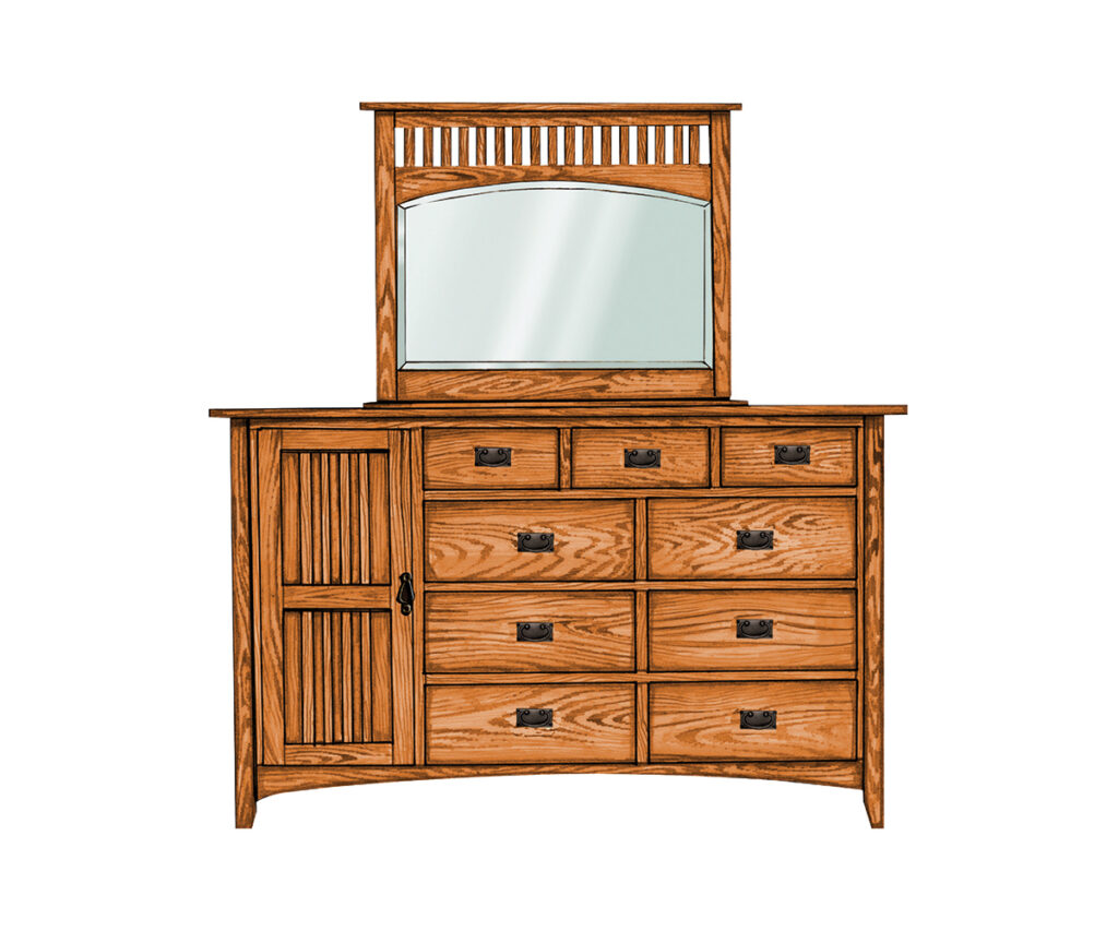 New Mission Bachelor's Chest | The Wood Carte