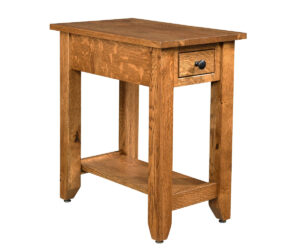 Modern Mission Chair Side Table | The Wood Carte Queensbury, NY