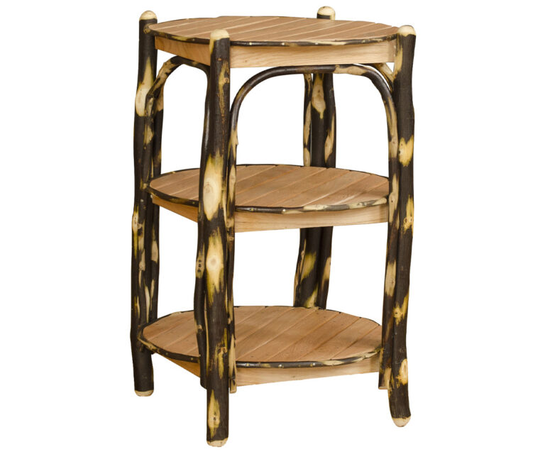 3 Tier Round Table | The Wood Carte