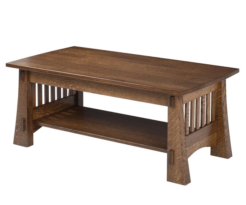 Craftsman Mission Coffee Table | The Wood Carte