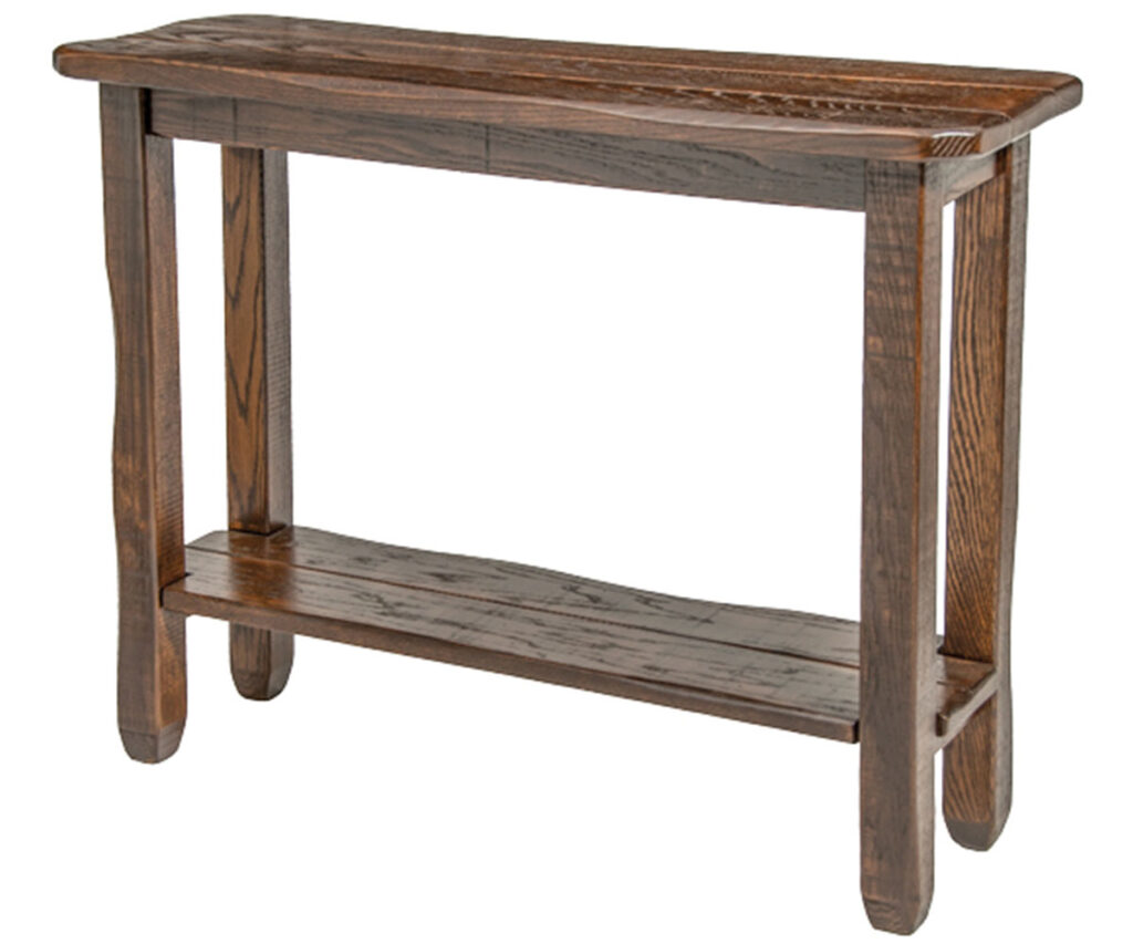 Rustic Plank Sofa Table | The Wood Carte Queensbury, NY