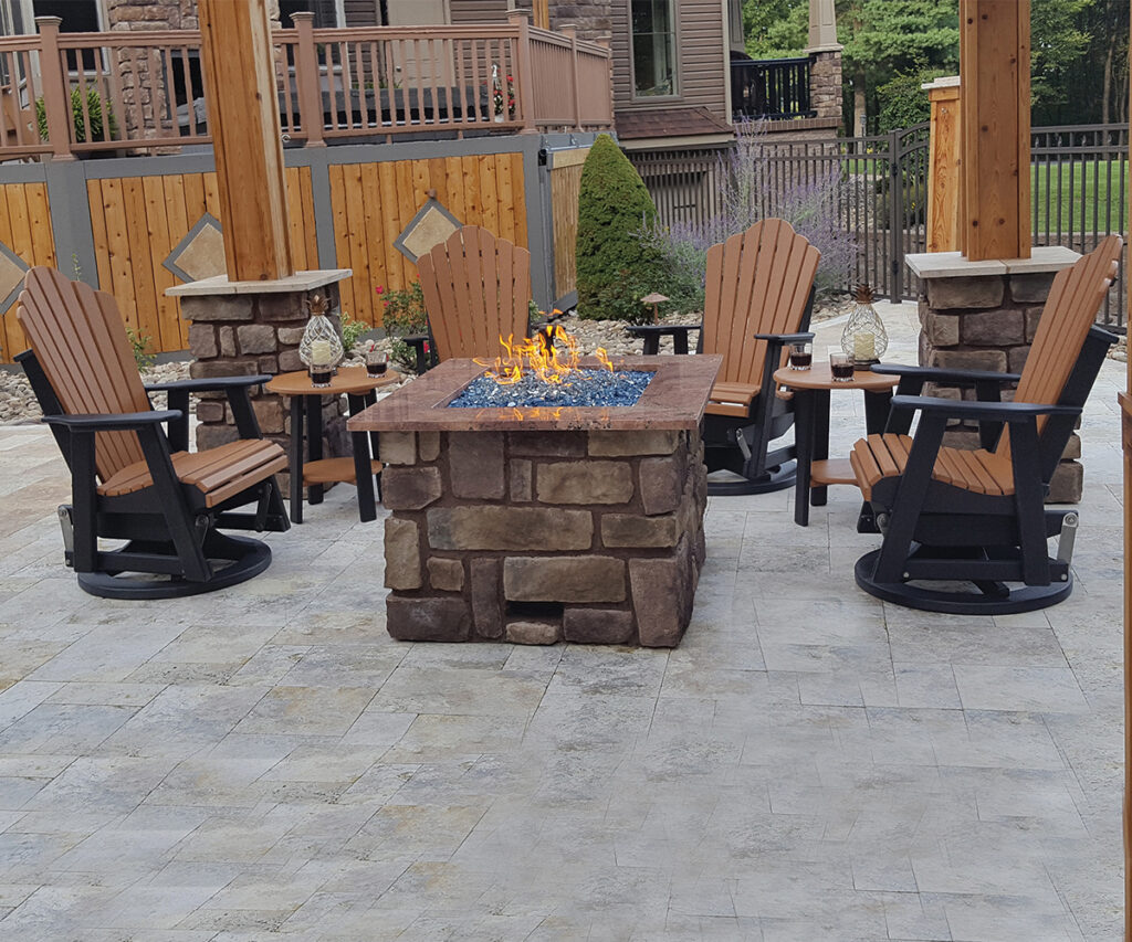 Snuggle-Back Swivel Glider Collection | The Wood Carte Queensbury, NY