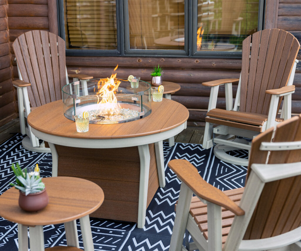 Round Fire Table Collection | The Wood Carte Queensbury, NY
