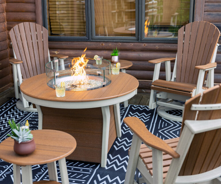 Round Fire Table Collection | The Wood Carte